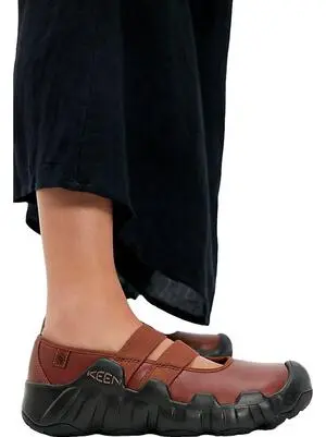 Keen Hyperport Mary Janes - Cappuccino/black