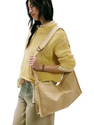 Free People Camp Crush Sling Bag - Neutral