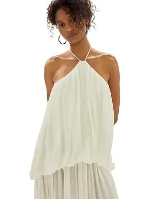 THIRD FORM Dreamt Halter Maxi Dress - Cloud