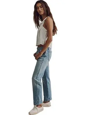 We The Free Leona Twisted Seam Slim Jeans - Skipper