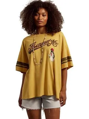 Daydreamer Fleetwood Mac Baseball Tee - Yellow