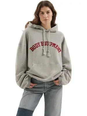 1989 STUDIO Body Equipment" Hoodie - Grey