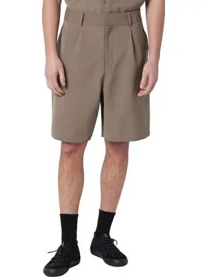 ENTIRE STUDIOS Tailored Bermuda Shorts - Brown