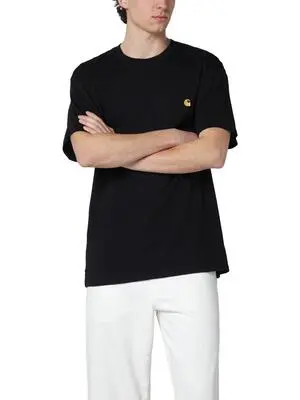 Carhartt Work In Progress S/s Chase Cotton T-shirt - Black