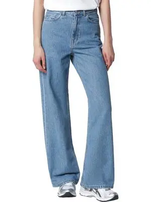 Carhartt Work In Progress Jane High-waisted Jeans In Blue Denim - Light Blue