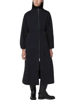 Herno Trench Coat In 2l Gore-tex - Black