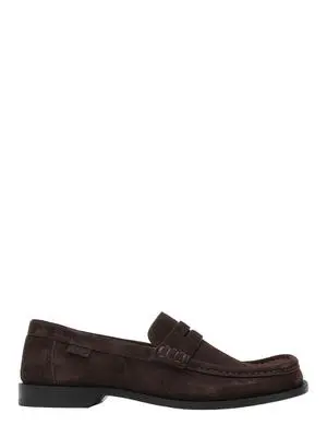 Loewe Campo Suede Calfskin Loafers - Brown