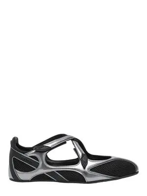 Attico Ballerina Flat Floor 01 - Black