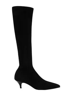 A.emery Oscar Suede Knee-high Boots - Black