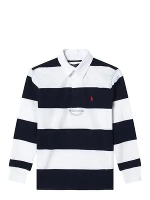 Polo Ralph Lauren Striped Long Sleeve Polo Shirt - Multicolor