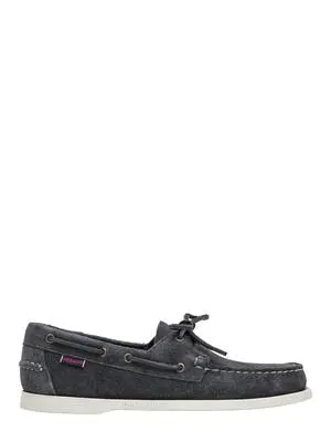 SEBAGO Portland Flesh Out Suede Boat Moccasins - Blue