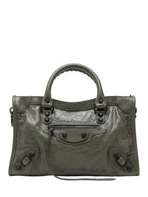 Balenciaga Le City Small Tote Bag - Green