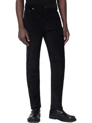 Burberry Dark Cotton Corduroy Trousers - Blue