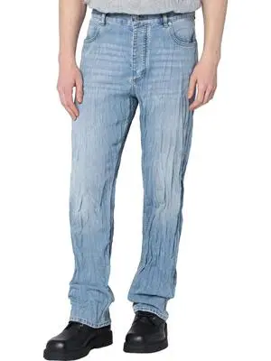 Bottega Veneta Light Crinkled Effect Jeans - Blue