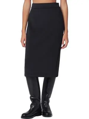 MONCLER X EDWARD ENNINFUL Pencil Skirt - Black