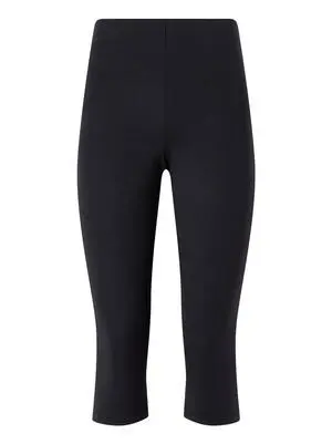 SKIMS Stretch-jersey Capri Leggings - Black