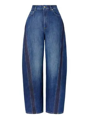 Givenchy Cocoon Wide-leg Jeans - Blue