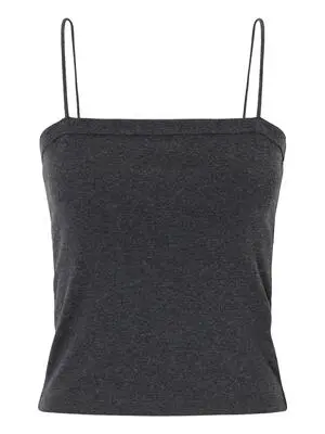 ST. AGNI Organic Cotton-jersey Tank - Gray