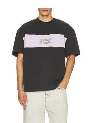 CRITICAL SLIDE Critical Slide Electric Panel Tee In Black.