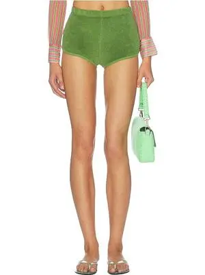 Eterne Mini Terry Track Short - Fern