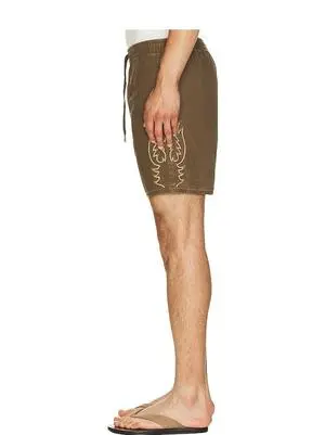 RHYTHM High Plains Jam Short - Brown
