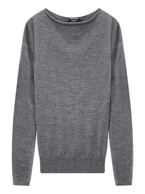 Giorgio Armani Seamless Cashmere Sweater - Grey
