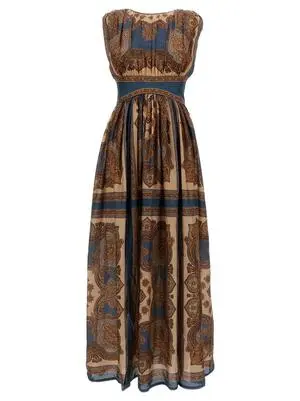 Zimmermann Zimmermann Sleeveless Maxi Dress Multicolore