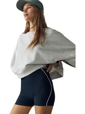 Beyond Yoga Spacedye Streamline 5" Shorts - Nocturnal Navy