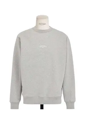 Dior Montaigne Crewneck Sweatshirt - Gray
