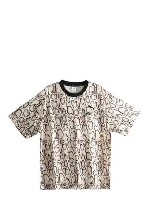 PUMA Snake-print T-shirt - Nude