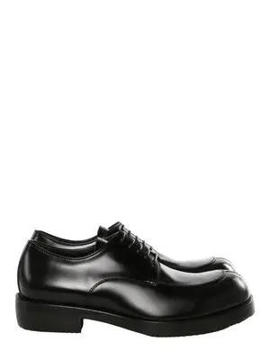 Dries Van Noten Leather Lace-up Shoes - Black