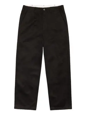 StÜssy Twill Casual Pants - Black