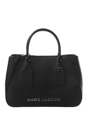 Marc Jacobs Logo Plaque Tote Bag - Black