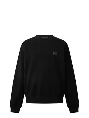 Dolce & Gabbana Long Sleeve Crewneck Sweatshirt - Black