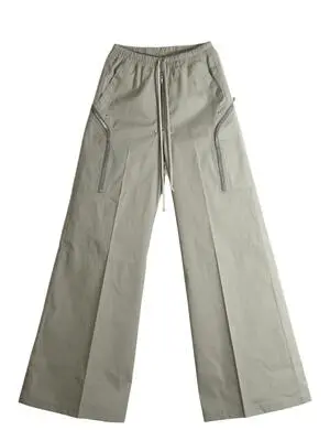 Rick Owens Drawstring Wide-leg Casual Pants - Gray