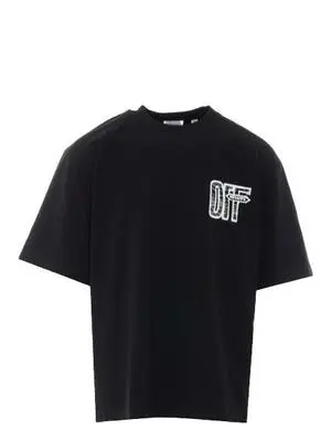 Off-White Short-sleeved T-shirt - Black