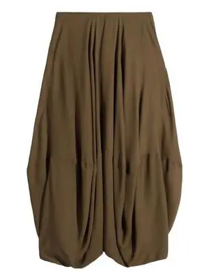 LEMAIRE Balloon Midi Skirt - Bronze