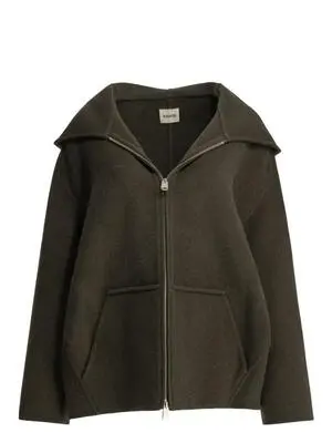 Khaite Double-face Hooded Jacket - Black