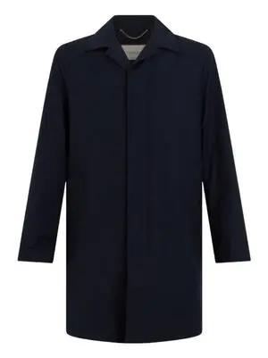 Canali Single-breasted Coat - Black