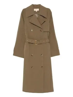 Michael Kors Belted Double-breasted Trench Coat - Suitcase
