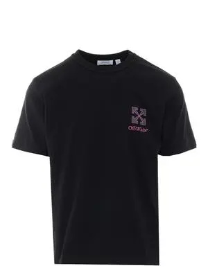 Off-White Short-sleeved T-shirt - Black