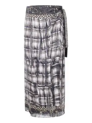 PIERRE-LOUIS MASCIA Aloes Skirt - Black