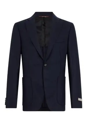 Canali Single-breasted Classic Blazer - Black