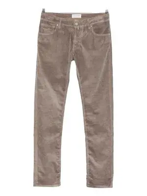 Jacob Cohen Straight Leg Corduroy Trousers - Gray