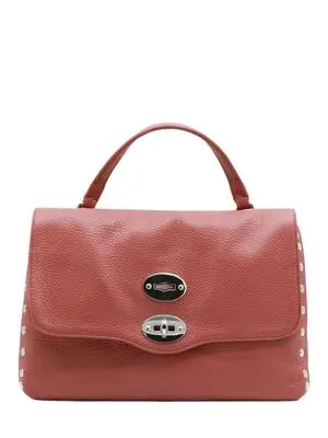ZANELLATO Postina Small Top Handle Bag With Twist-lock Closure - Brown
