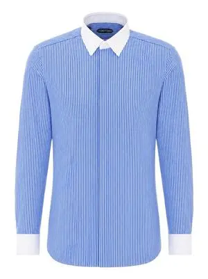 TOM FORD Long-sleeved Shirt - Blue