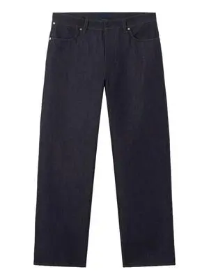 Stone Island Indigo Denim Raw Jeans - Black