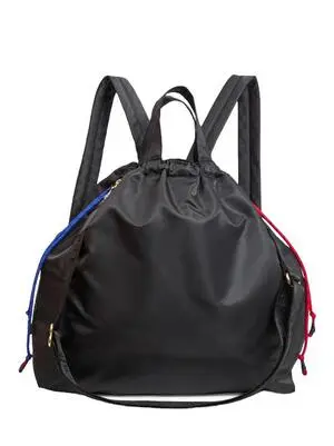 Clare V. Convertible Nylon Backpack, Tote, And Shoulder Bag - Black