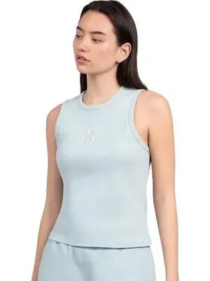STARTER Seattle Mariners Pastels Ribbed Tank Top - Mint