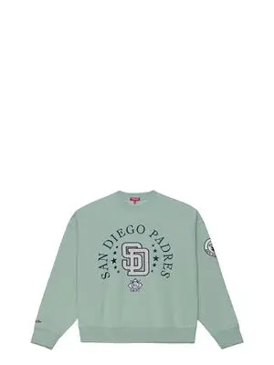 Mitchell & Ness San Diego Padres Yacht Rock Sweatshirt - Green